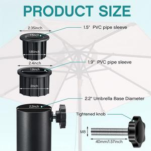 Jual Prh Prefilled Patio Umbrella Base Umbrella Stand Patio Outdoor M ...