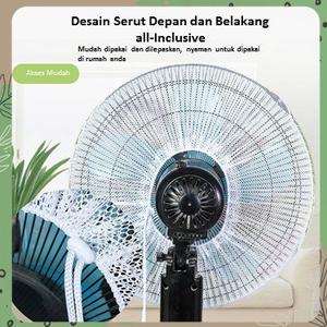 Promo Cover Sarung Kipas Angin Anti Debu Penutup Pelindung Angin Jaring ...