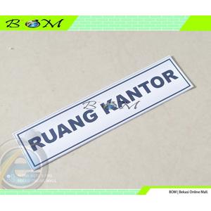 Jual stiker sticker tulisan label tempat ruang kantor - Kota Bekasi ...