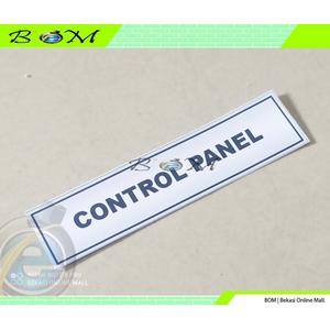 Jual stiker sticker tulisan label tempat ruangan control panel - Kota ...