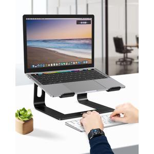 Jual Krz Vertical Laptop Stand Ergonomic Aluminum Laptop Computer Sta ...