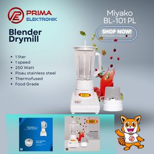 Jual Blender Miyako BL 101 PL Blender Plasik 1 Liter 2 in 1 - Kota ...