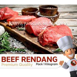 Jual New Daging Rendang Beef Rendang Daging Rendang Fresh Frozen Pack ...