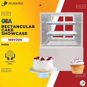 Jual GEA RECTANGULAR CAKE SHOWCASE (WHITE) / MR730V - Kota Surabaya - Jaya Agung Mesin Official ...
