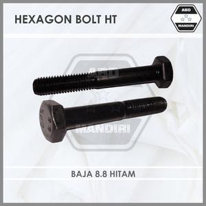 Jual Baja Hitam 8.8 Baut Hexagon M20 X 130 ( Black Hex Bolt ) M20x130 HT - Kota Tangerang - ABD ...