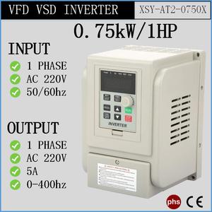Jual VSD VFD Inverter Input 1 Phase 220VAC Output 1 Phase 220VAC Stok ...