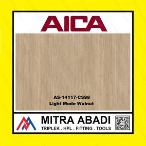 Jual AICA HPL AS 14117 C S98 CS98 Light Mode Walnut Kamar Kitchen Dapur - Jakarta Barat - Mitra ...