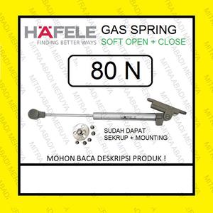 Jual Gas Spring Hafele Hidrolik Jok Motor 80 N Hidrolik Lemari Cabinet ...