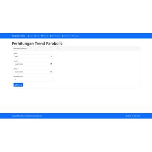 Jual Source Code Forecasting Metode Parabolic Trend PHP - Kota Denpasar - Rumah Source Code ...