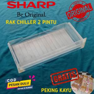 Jual RAK CHILLER KULKAS SHARP 2 PINTU TYPE LAMA ORIGINAL all varian ...