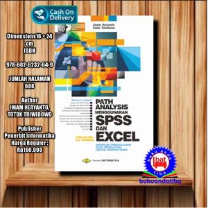 Jual BUKU PATH ANALYSIS MENGGUNAKAN SPSS dan EXCEL - IMAM HERYANTO - Kota Bandung - ichaaa_shop ...