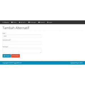 Jual Source Code Data Mining Clustering K-Means PHP - Kota Denpasar - Rumah Source Code | Tokopedia