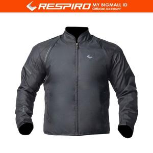 Jual Jaket Motor Pria RESPIRO VALVO Daily Windbreaker Jacket - Black ...