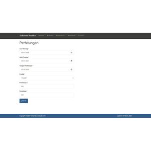 Jual Source Code Tsukamoto Produksi PHP - Kota Denpasar - Rumah Source Code | Tokopedia