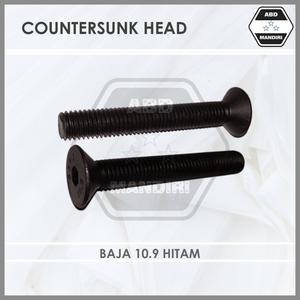 Jual Baja Hitam 10.9 Baut Verseng L / JFL M12 X 60 ( Countersunk ...