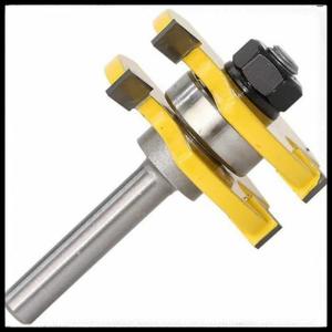 Jual Mata Router Profile Tounge Joint Bit Tenon 1/4 Inch 6mm Sambung ...