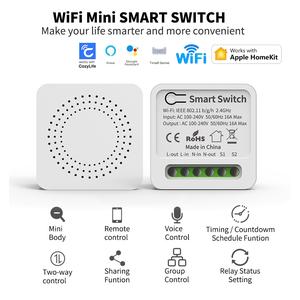 Jual Homekit 16A Wifi Mini Smart Switch 2 Way Control Wireless DIY Light - Jakarta Barat ...