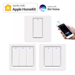 Jual Apple Homekit Smart Light Switch WiFi Wall Switch Push Button ...