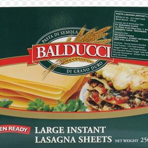 Jual BALDUCCI LARGE LASAGNA INSTANT SHEET 250 GR / LASAGNA SHEET ...