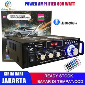 Jual Dikirim Dari Jakarta Power Amplifier 600 watt Ampli Bluetooth ...