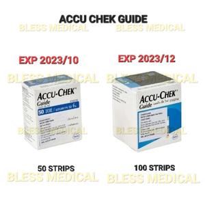 Jual Strip Accu Chek Guide 50 Test Strip/AccuCheck Guide Test Strip ...