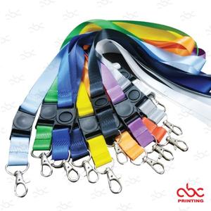 Promo Tali Lanyard Gantungan ID Card Name Tag Polos 2cm + stopper - 4 ...