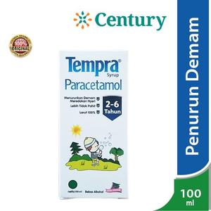 Jual Tempra Syrup 100ml Demam Demam Anak Obat Sakit Gigi anak Penurun ...