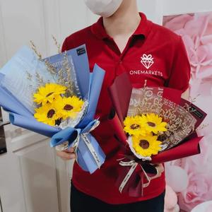 Promo Buket Bunga Wisuda - Kado Wisuda Graduation BW-3S - Maroon ...