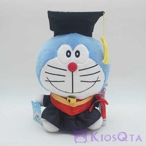 Jual boneka doraemon wisuda toga smile M original fujiko fujio APR ...
