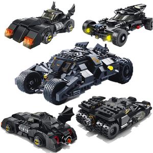 Jual Batmobile Super Heros Car Models Speed Racing Technicial Building ...