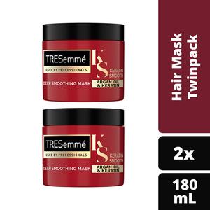 Promo Tresemme Keratin Deep Smoothening Hair Mask 180ML Twinpack ...