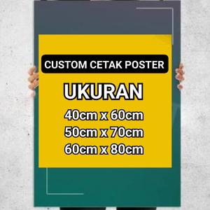 Jual CUSTOM CETAK POSTER FOTO POSTER - Kota Surabaya - Theodorus Bryan ...