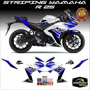 Jual Striping/Sticker Yamaha R25 Livery Grafis R25/Decal Motor R25 ...