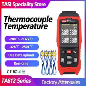 Jual TASI TA612C Thermometer Contact Digital Thermocouple Temperature ...