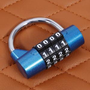Jual 4 Digit Password Safety Lock Wide Shackle Combination Padlock New ...