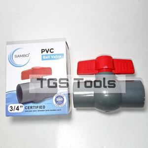 Jual Ball Valve PVC 3/4 Inch Stop Kran PVC 3/4" - SAMBO - Jakarta Pusat ...