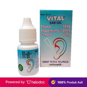 Jual Vital Ear Drops 10 ml - Kota Tangerang Selatan - Apotek Halomedika ...