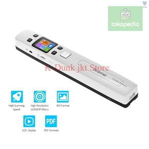 Jual Alat Scanner Dokumen Buku/Gambar 1050DPI Resolusi Tinggi Ukuran A4 ...