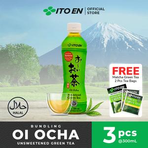 Promo ITO EN Oi Ocha Green Tea No Sugar 300ml isi 3 pcs - Jakarta Pusat ...