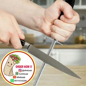 Jual ASAH ASAHAN PISAU DAPUR IDUL ADHA 7 INCH STIK PENGASAH PISAU KEBAB ...