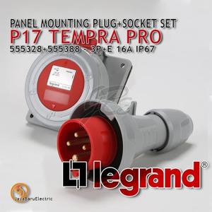 Jual Legrand Paket 1 Set Plug Panel Mounting Socket 3P+E / 4 Pin 16A Best - Kota Surabaya ...