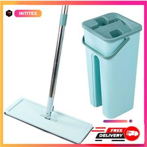 Jual Alat Pel Pengepel Lantai Peras Otomatis Super Mop Putar 360 ...