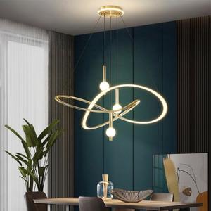 Jual Lampu Gantung Modern Minimalis LED 3 Warna Kamar Tidur / Ruang ...