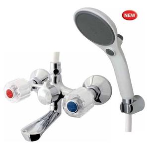 Jual San-Ei Kran Bathtub Shower SK31C-W - Keran Hand Shower Mixer SET SanEi - Jakarta Barat ...