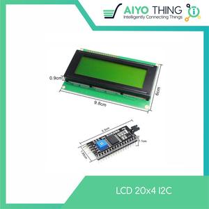 Jual LCD 20x4 2004 I2C Green Display LCD Hijau Arduino Uno R3 Mega ...