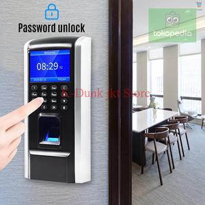 Jual Mesin Absen Elektrik Sidik Jari Biometrik Untuk Karyawan - Warna ...