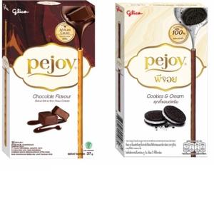 Jual PEJOY GLICO 20gr CHOCOLATE COOKIES CREAM COKELAT BISKUIT STIK ...