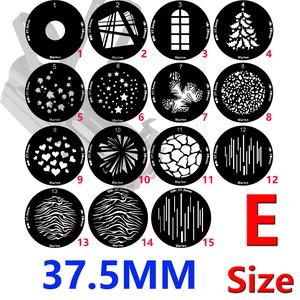 Jual OD 37.5mm Mask E Size GOBO Slot Insert Continuous Light Rotator ...