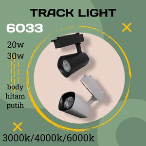 Jual Lampu Rell Track Led Lampu Sorot Rel Tracklight Spotlight 20w 30w ...