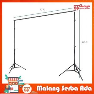 Jual Bracket Stand 3m untuk Backdrop Foto Studio ORIGINAL GARANSI 7 ...